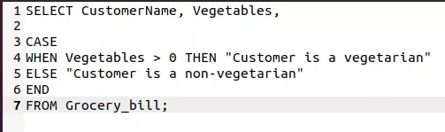 MySQL मध्ये केस स्टेटमेंट कसे वापरावे 5680_6