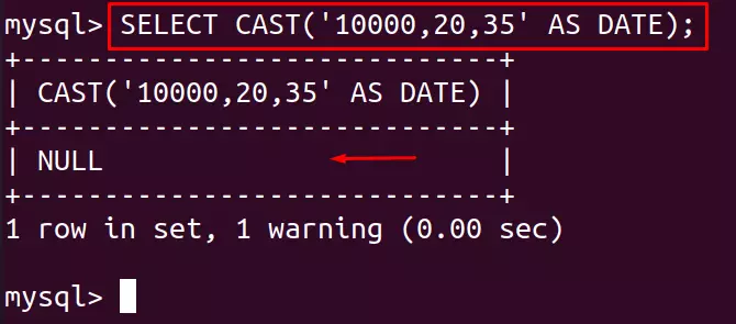 Dizeyi tarihe dönüştürmek için MySQL yayın işlevi nasıl kullanılır? 5681_3