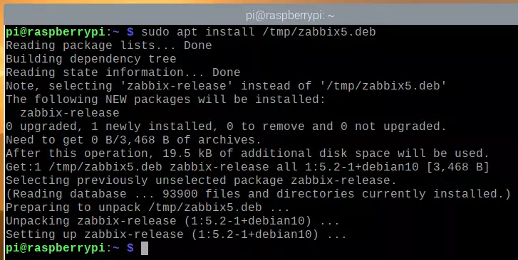 Kaip įdiegti „Zabbix 5“ „Raspberry Pi 4“? 5739_11