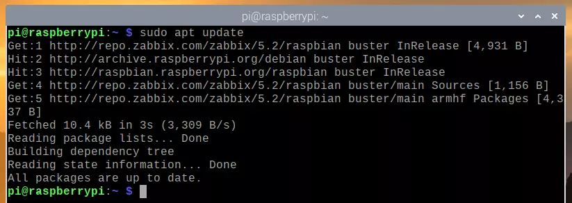 Kaip įdiegti „Zabbix 5“ „Raspberry Pi 4“? 5739_12