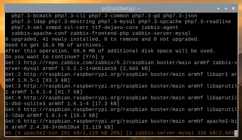 Raspberry Pi 4 இல் Zabbix 5 ஐ எவ்வாறு நிறுவுவது? 5739_21