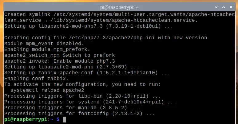 Kaip įdiegti „Zabbix 5“ „Raspberry Pi 4“? 5739_23