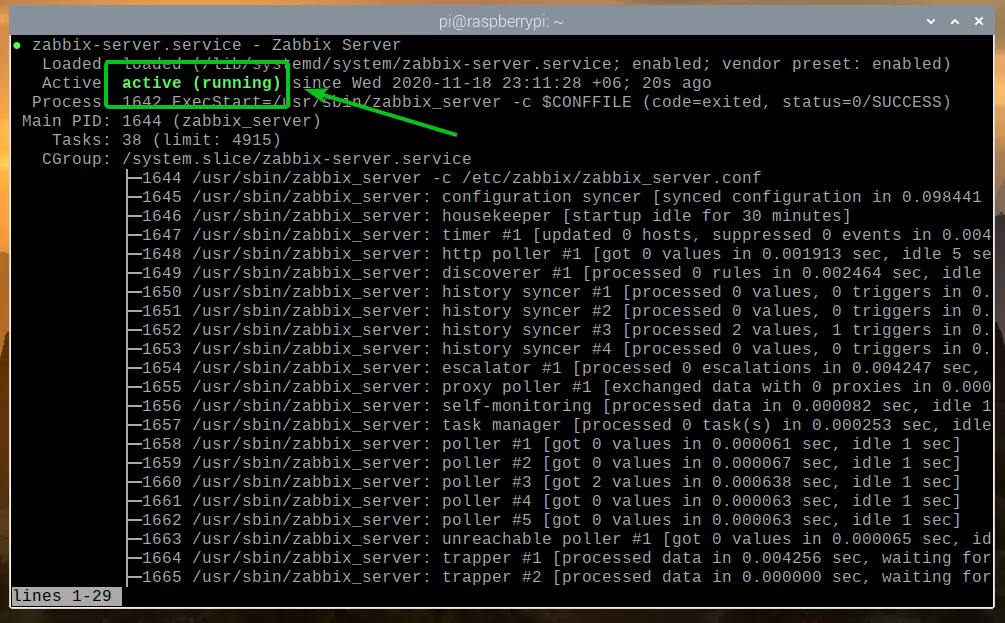 Sut i osod Zabbix 5 ar Raspberry Pi 4? 5739_34