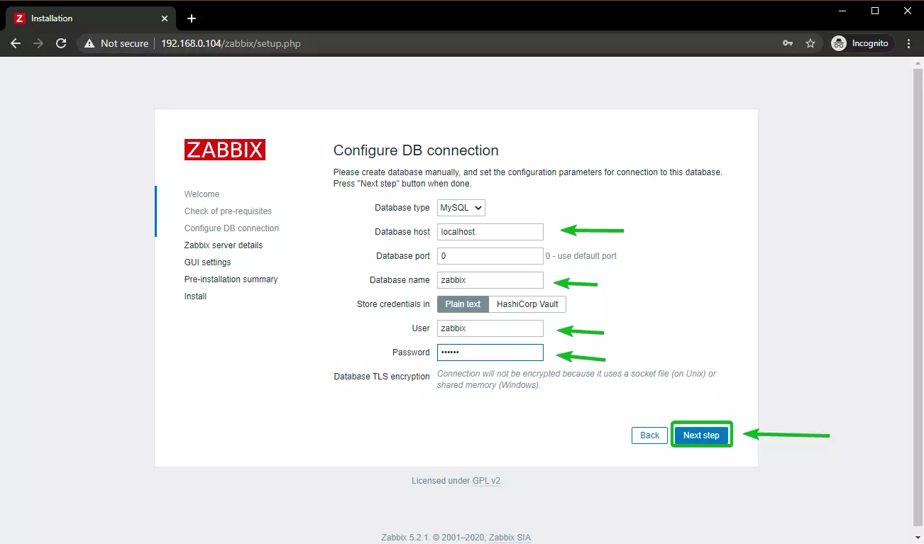 Raspberry Pi 4 இல் Zabbix 5 ஐ எவ்வாறு நிறுவுவது? 5739_45