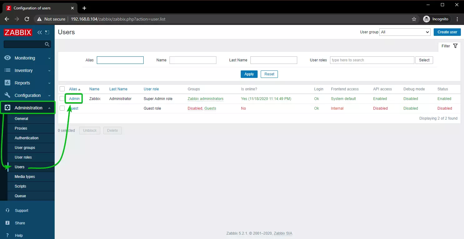 Sida loo rakibo Zabbix 5 Raspberry Pi 4? 5739_53