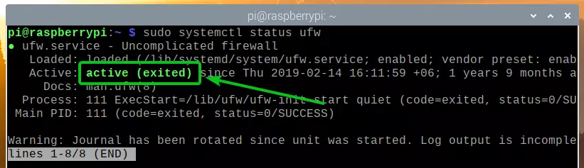 Raspberry Pi befeiligje mei firewall 5742_11