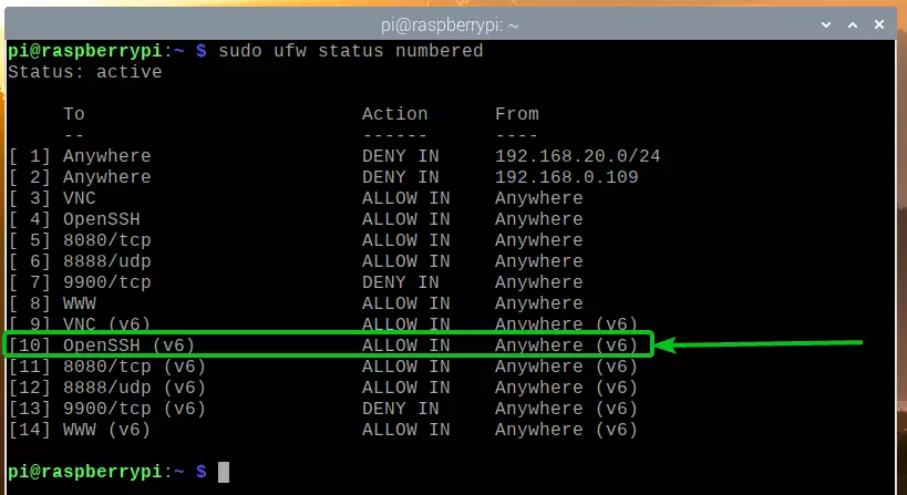 Обезбедување на Raspberry Pi со Firewall 5742_53
