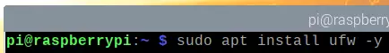 Ho sireletsa Raspberry Pi ka Firewall 5742_8
