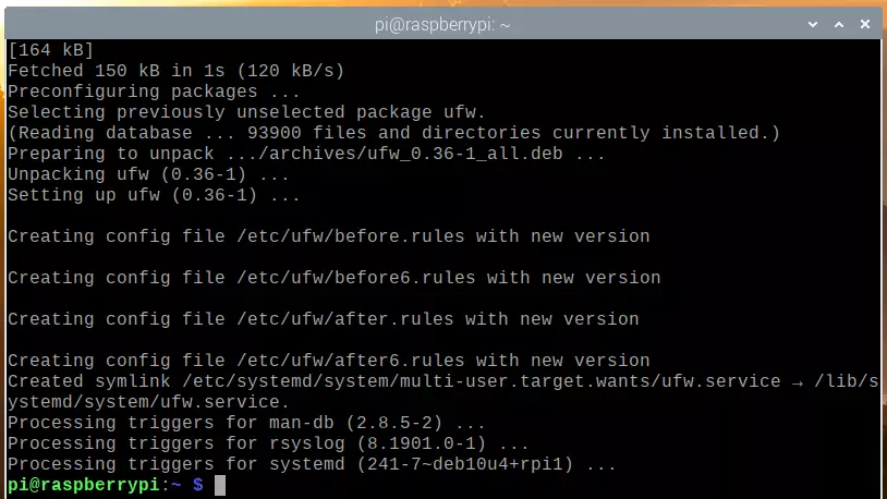 Обезбедување на Raspberry Pi со Firewall 5742_9