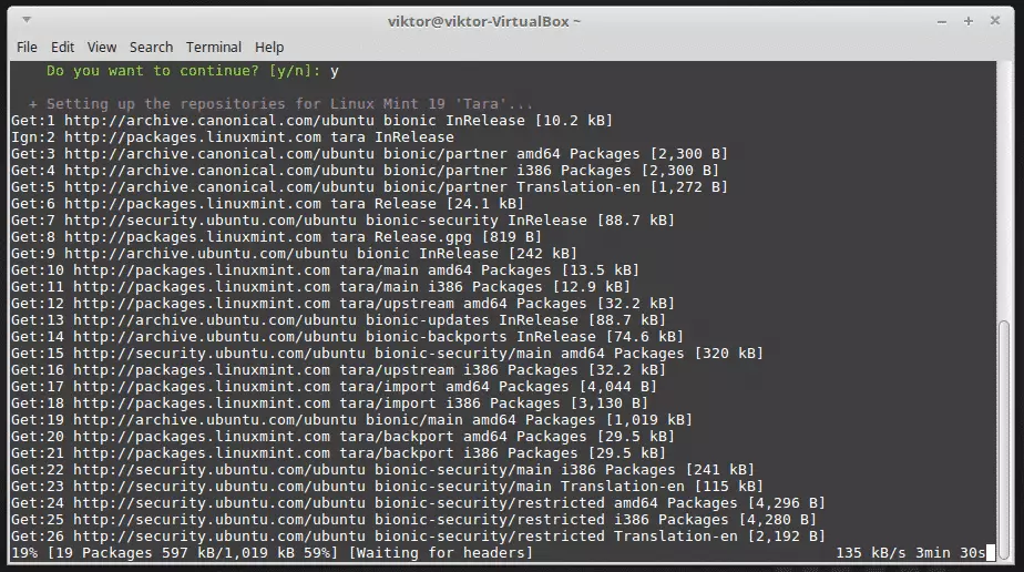 Linux Mint Uburyo bwo Kuvugurura Sisitemu 574_24