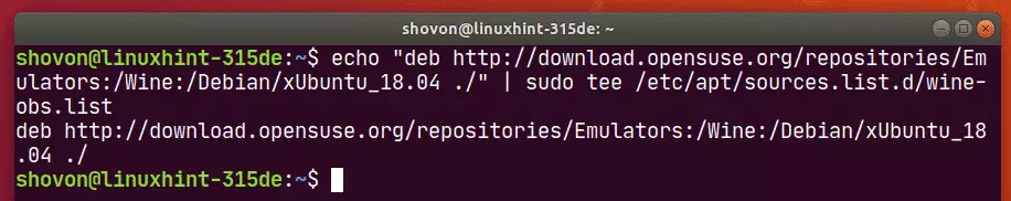 Ubuntu 18.04 LTSде WINE орнотуп, конфигурациялаңыз 5776_10