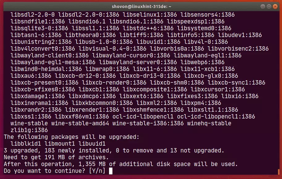 Installer og konfigurer WINE på Ubuntu 18.04 LTS 5776_14