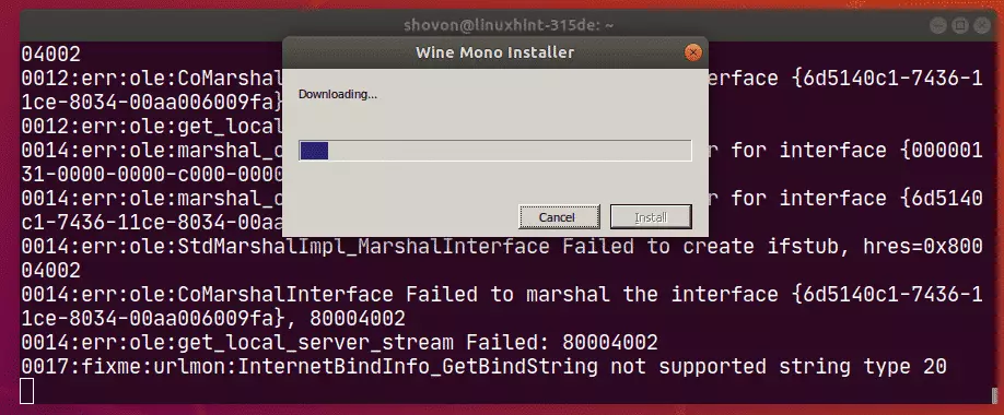Ubuntu 18.04 LTS-та WINE урнаштырыгыз һәм конфигурацияләгез 5776_21