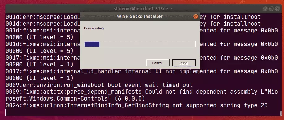 قم بتثبيت وتكوين WINE على Ubuntu 18.04 LTS 5776_23