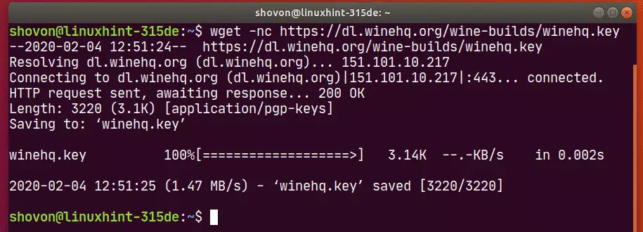 Instalējiet un konfigurējiet WINE Ubuntu 18.04 LTS 5776_3