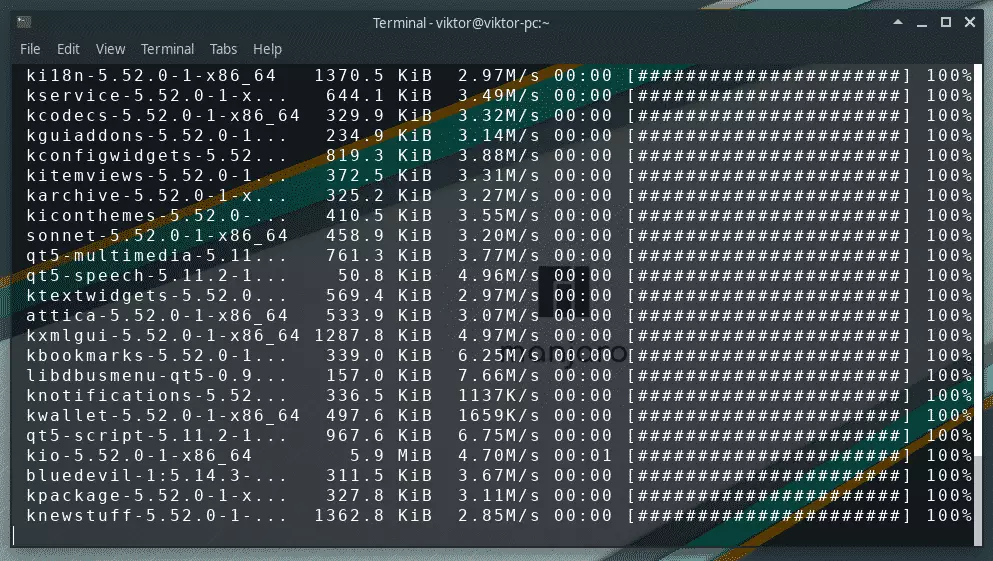 Manjaro Linux-da KDE-ni nädip gurmaly 5783_5