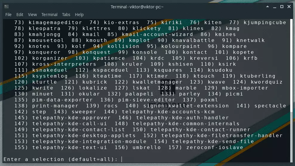 Manjaro Linux-da KDE-ni nädip gurmaly 5783_7