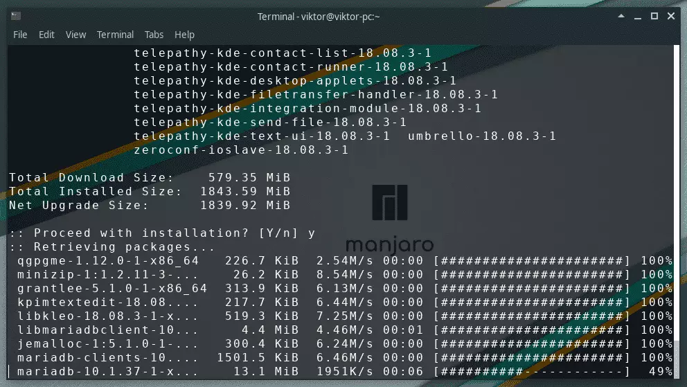 Как установить KDE на Manjaro Linux 5783_9