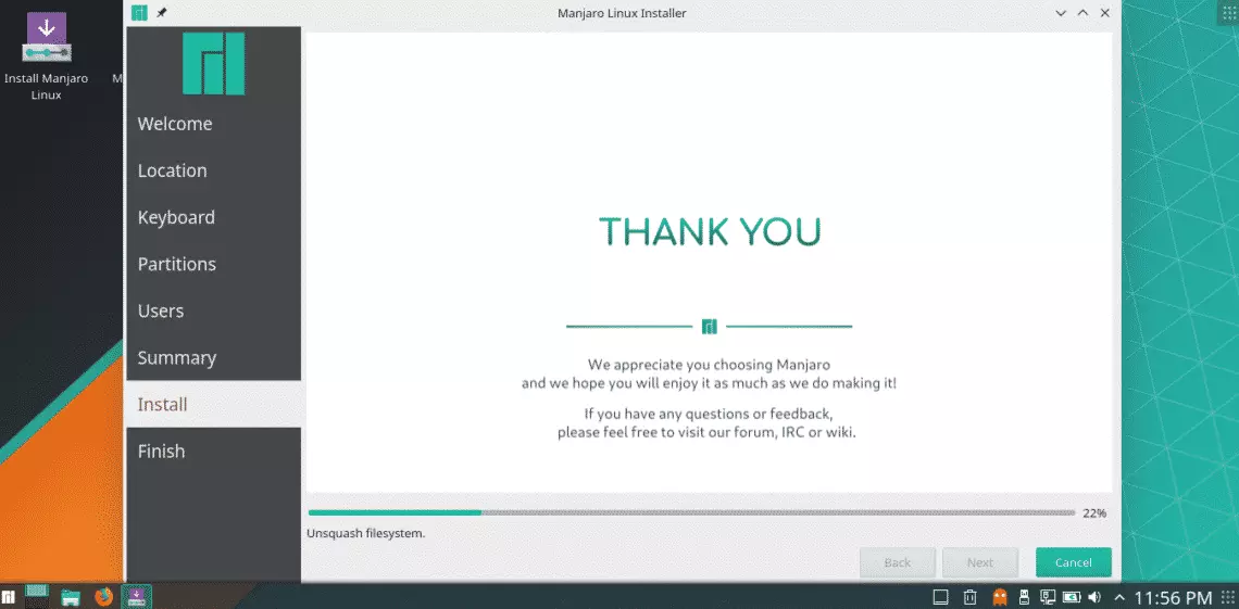 Manjaro Linux എങ്ങനെ ഇൻസ്റ്റാൾ ചെയ്യാം 5785_15