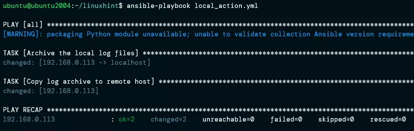 Ansible local_action 5791_1