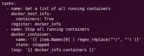 Kako zaustaviti sve Docker kontejnere koristeći Ansible 5805_39