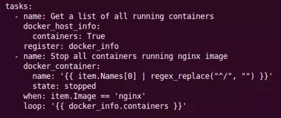 چگونه همه کانتینرهای Docker را با استفاده از Ansible متوقف کنیم 5805_53