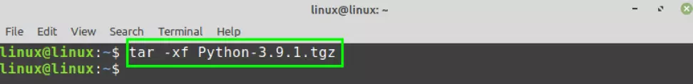 Hoe kinne jo Python 3.9 ynstalleare op Linux Mint 20? 580_12