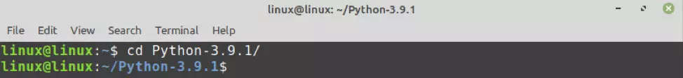 Hvernig á að setja upp Python 3.9 á Linux Mint 20? 580_13