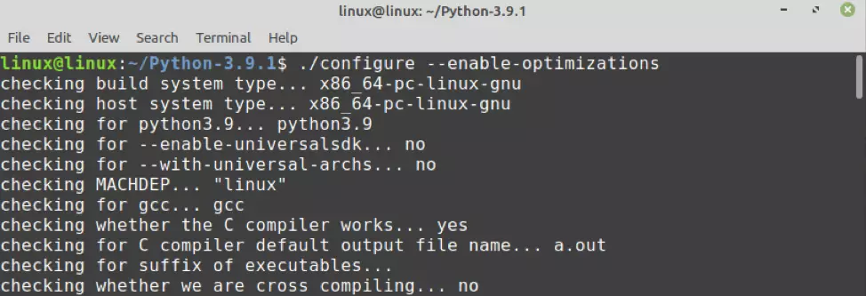 Kuidas installida Python 3.9 operatsioonisüsteemi Linux Mint 20? 580_14