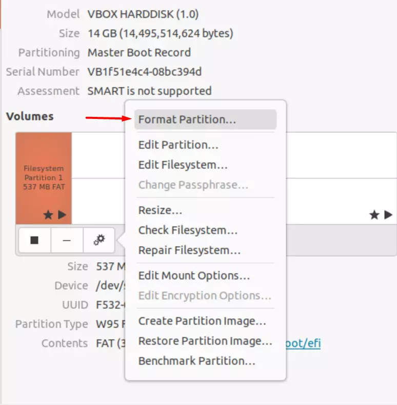 Maitiro ekuFometa USB Drive paLinux 5819_10