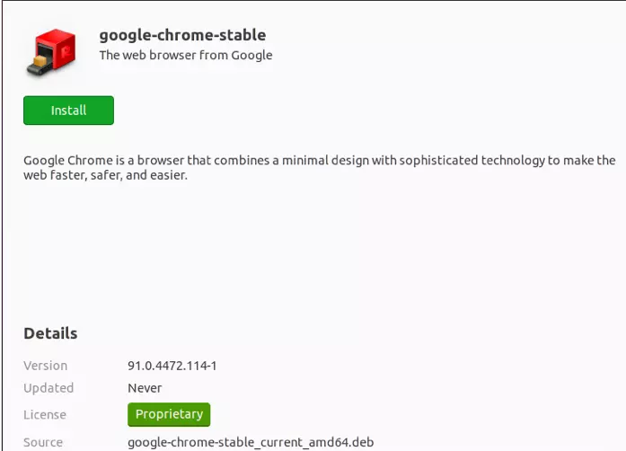 Ինչպե՞ս բացել Google Chrome-ը Ubuntu-ի տերմինալից: 5827_4