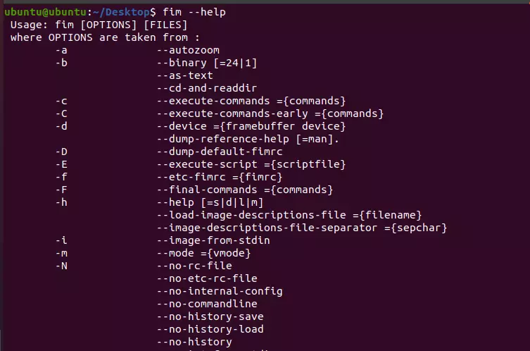 სურათის ჩვენება ტერმინალ Ubuntu-ში 5828_5