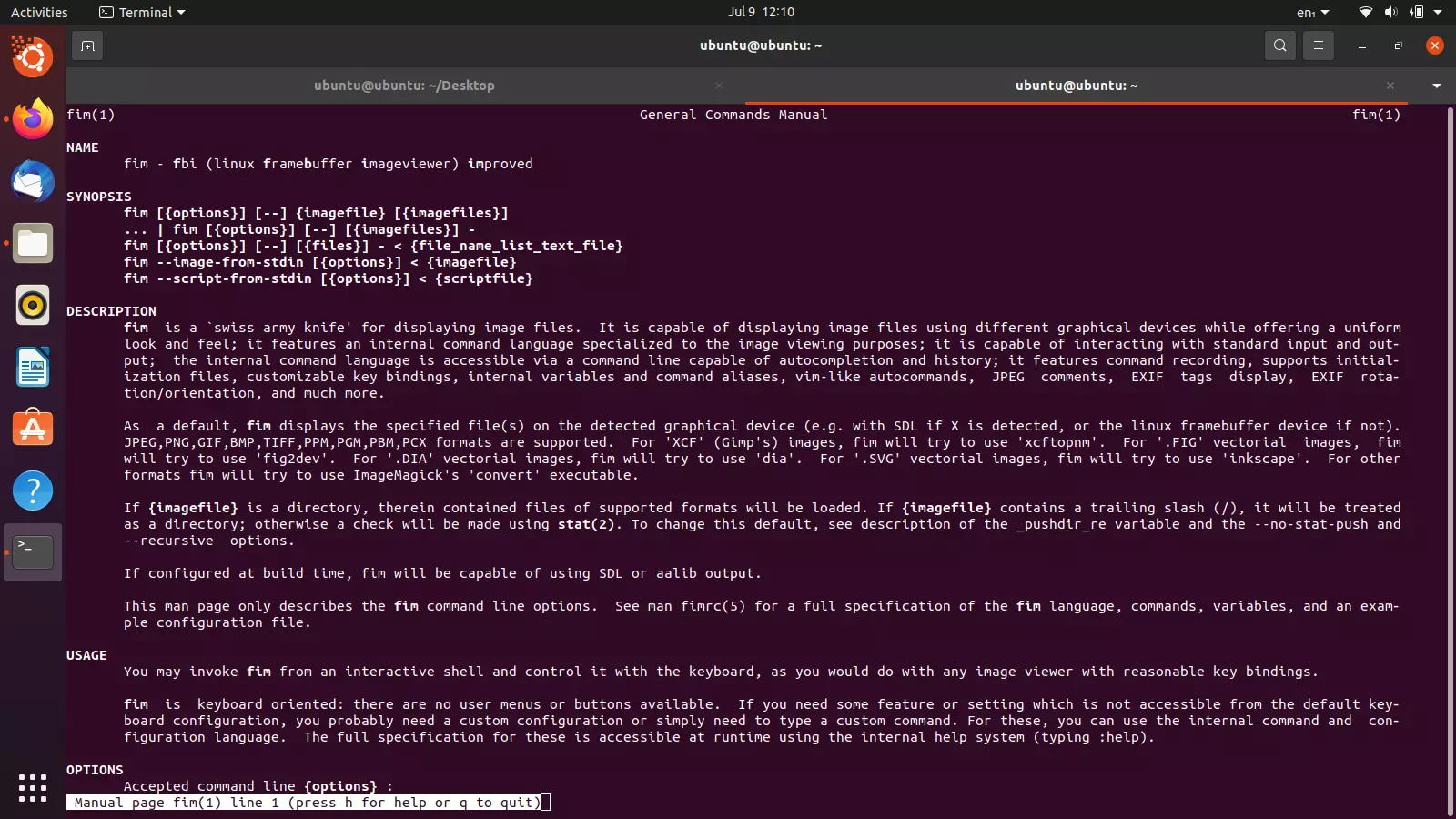 სურათის ჩვენება ტერმინალ Ubuntu-ში 5828_7