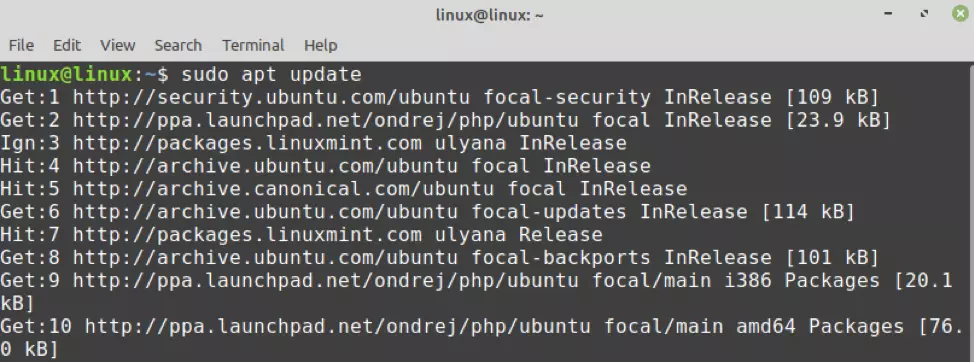 Nola instalatu PHP 8 Linux Mint 20-n? 582_4