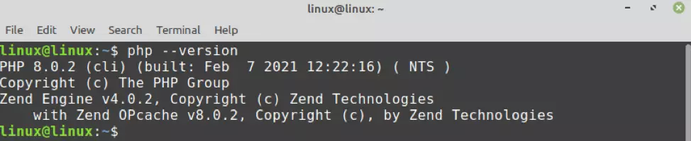 Как да инсталирате PHP 8 на Linux Mint 20? 582_8