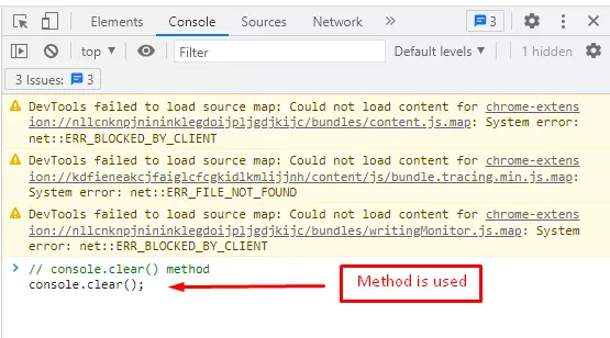 Konsola në JavaScript 5837_4