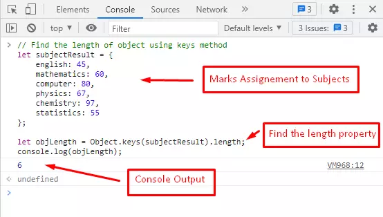 Find længden af et JavaScript-objekt 5838_1