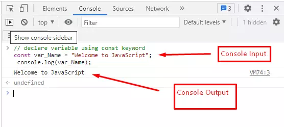 E faʻafefea ona faʻaalia suiga i auala eseese i le JavaScript? 5839_3