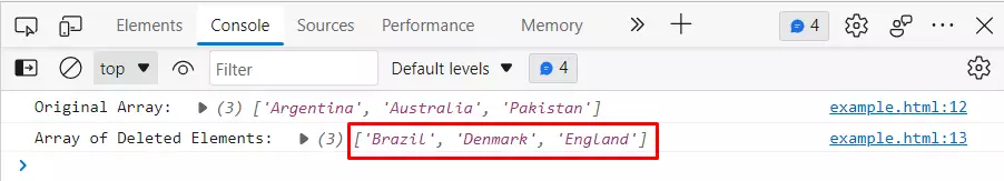 Метад Array splice() у JavaScript | Растлумачыў 5849_1