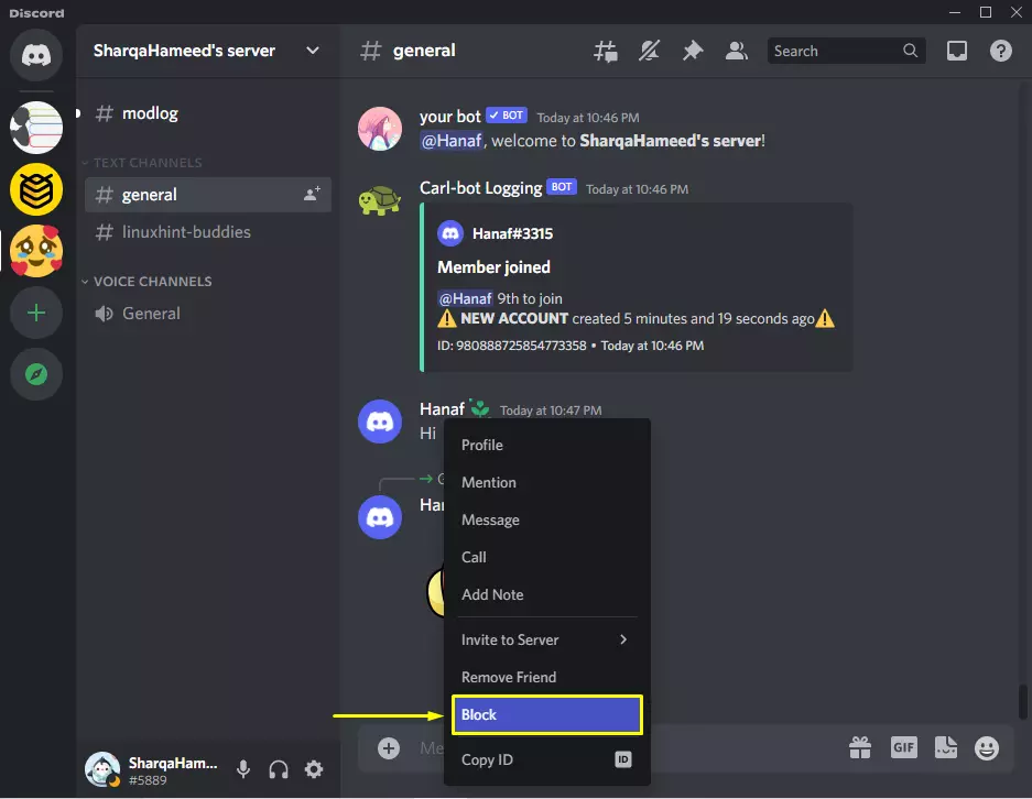 Cómo bloquear a alguien en Discord 5854_4