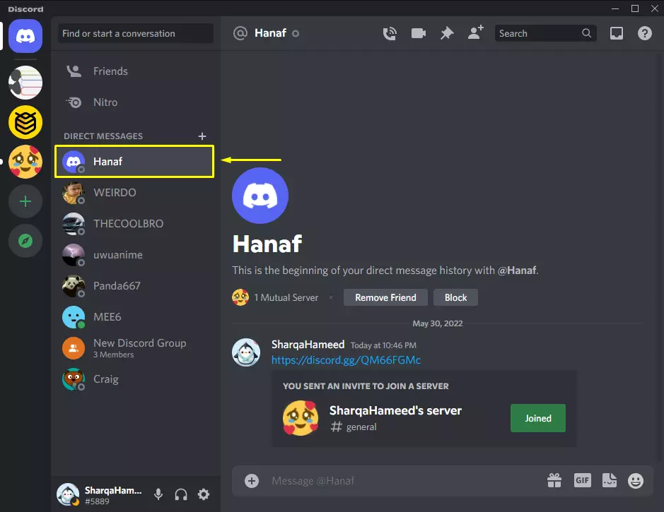 วิธีบล็อกใครบางคนใน Discord 5854_5