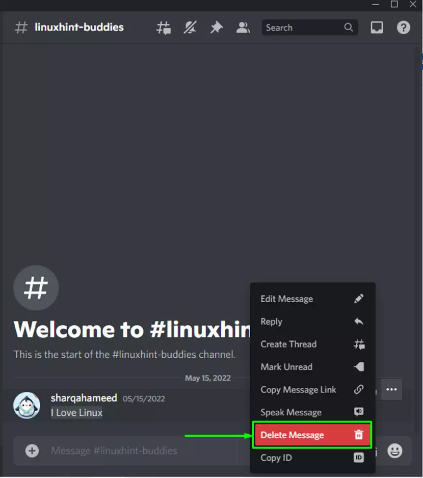 Discord xabarlarini qanday o'chirish mumkin? 5858_4