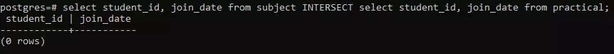 Postgres Intersect հրամանը 5897_10