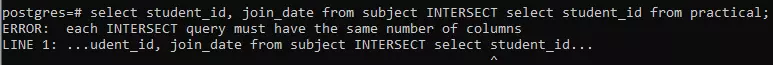 Postgres Intersect հրամանը 5897_9