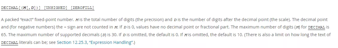 SQL numerikus vs. decimális 5926_1