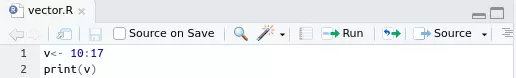 आर प्रोग्रामिंग में एक वेक्टर बनाएं 5941_1