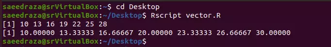 R ప్రోగ్రామింగ్లో వెక్టర్ను సృష్టించండి 5941_10