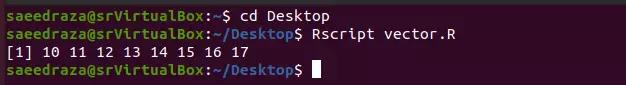 R ప్రోగ్రామింగ్లో వెక్టర్ను సృష్టించండి 5941_2
