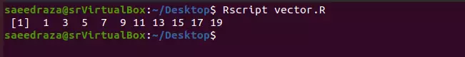 R ప్రోగ్రామింగ్లో వెక్టర్ను సృష్టించండి 5941_4