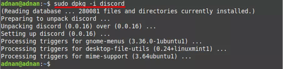 Linux Mint-та Discord-ны ничек урнаштырырга 594_11